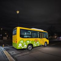 China Euro 3/5 Diesel Compatible Electric Urban Bus with Manual Transmission and Affordable for sale