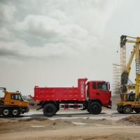 China Euro 5 Standard Diesel Dump Truck with 10 Ton Load Capacity and 4x2 Wheel Tracing for sale