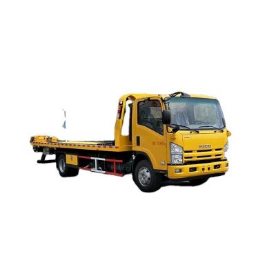 China 5 Ton 4HK1 Motor Flatbed Recovery Truck for Roadside Assistance and Towing Solutions for sale