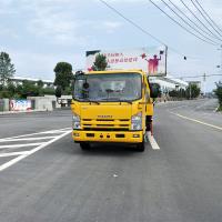 China 5 Ton 4HK1 Motor Flatbed Recovery Truck for Roadside Assistance and Towing Solutions for sale
