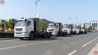 China 40 Ton Electric Tractor EV with Euro 6 Emission 282kwh Capacity and Load Battery for sale