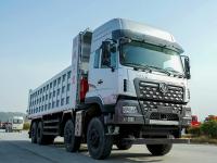 China Z14NS6B560 Diesel Engine 560HP 8X4 Dump Truck for Heavy Duty Transport 15-20 Tons Capacity for sale