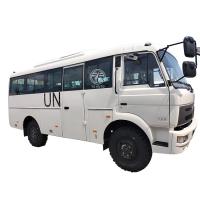 China CCC Certification 7m All-Terrain Bus 19 Seats 4x4 Personnel Carrier for African Needs for sale