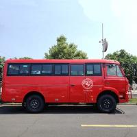 China CCC Certification 7m All-Terrain Bus 19 Seats 4x4 Personnel Carrier for African Needs for sale