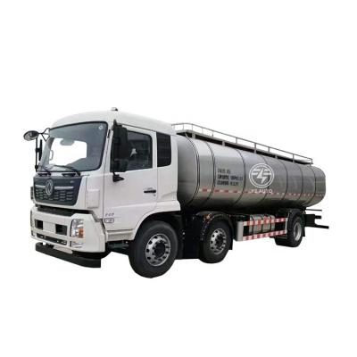 China Cami n tanque de leche de 18000L acero inoxidable 304 6x6 Drive type 4 6L Engine Capacity for sale