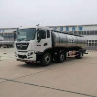 China Cami n tanque de leche de 18000L acero inoxidable 304 6x6 Drive type 4 6L Engine Capacity for sale