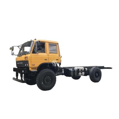 China Dependable 4x4 LHD Double Cab All-Terrain Truck Chassis for African Trucking Industry for sale