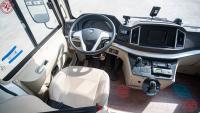 China 345km Range Electric Coach Bus Customized Luxury Vehicle Green Color 10-19 Seats for sale