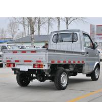China Petrol Mini Commercial Vehicle 4x2 1 Ton Flatbed Truck for Part-load Transportation for sale