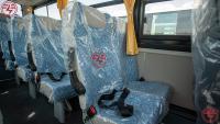 China Luxury City Motor 140HP Diesel 10-19 Seat Small 6m Caravan with Manual LHD RHD Steering for sale