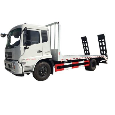 China 4500 Cargo Tank Dimension Dongfeng 4x2 20ft 40ft Excavator Flatbed Transport Tow Truck for sale
