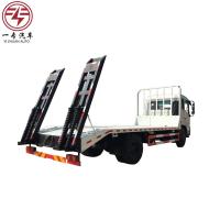 China 4500 Cargo Tank Dimension Dongfeng 4x2 20ft 40ft Excavator Flatbed Transport Tow Truck for sale