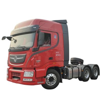 China ABS Euro 5 Emission 560hp Engine 6x4 Dongfeng Tractor Truck with 40 Ton Tow Capability for sale