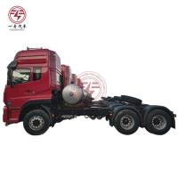 China 2 Reverse Shift 6x4 Dongfeng 460hp 40 ton Tow Capability LNG CNG Tractor Truck Head for sale