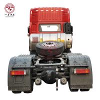 China 2 Reverse Shift 6x4 Dongfeng 460hp 40 ton Tow Capability LNG CNG Tractor Truck Head for sale