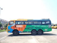 China Euro 6 High Repurchase Dongfeng 6X6 Off Road Bus for 30 Person Transportation Needs for sale