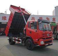 China 4200x2200x600mm Cargo Tank 4x2 10Ton Tipper Truck with Euro 5 Standard Diesel Engine for sale