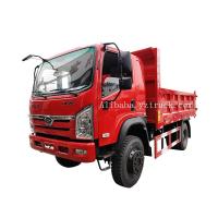 China Manual Transmission 10 Ton Euro 5 Diesel Dump Truck 4x4 Left Steering for Construction for sale