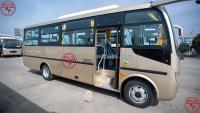 China 4X2 Diesel Fuel Type Mini Bus for Roadway Transport Passenger Public Transportation Buses for sale