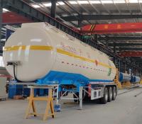 China 3 Axle Semi-Trailer Ethanol Tanker Alcohol Tank 42 CBM High Capacity for Global Market for sale