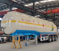China 3 Axle Semi-Trailer Ethanol Tanker Alcohol Tank 42 CBM High Capacity for Global Market for sale