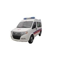 China 6 Seats 4x2 Mobile Medical Emergency Hospital Ambulance Vehicle with Gasoline Engine for sale