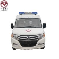 China 6 Seats 4x2 Mobile Medical Emergency Hospital Ambulance Vehicle with Gasoline Engine for sale