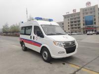China 6 Seats 4x2 Mobile Medical Emergency Hospital Ambulance Vehicle with Gasoline Engine for sale