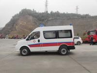 China 6 Seats 4x2 Mobile Medical Emergency Hospital Ambulance Vehicle with Gasoline Engine for sale