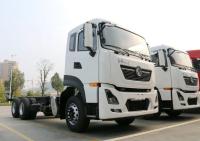 China Diesel Fuel Type Dongfeng 6x4 Light Heavy Duty Lorry Truck Chassis with 290hp Engine for sale