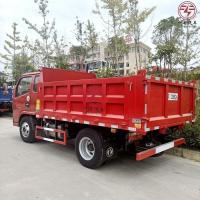China Light Dump Trucks with Diesel Engine 4-6 Tons Capacity and Cargo Tank Length of ≤4.2m for sale