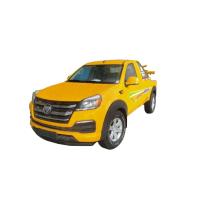 China 4 Wheel Small Wrecker Flatbed Recovery Truck Manual Transmission with Competitive for sale