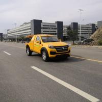 China 4 Wheel Small Wrecker Flatbed Recovery Truck Manual Transmission with Competitive for sale