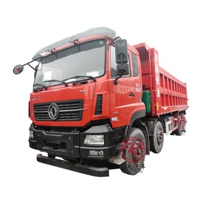 China 30 Ton Dumper Truck Heavy Duty Load 8x4 Wheel Selfloading Tipper Truck for sale
