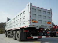 China DFAC 8X4 Self-load Truck with 50 Tons Capacity Cummins Engine 12 Tires Air Suspension for sale