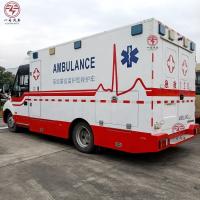 China Portable Medical Equipment Intensive Care Ambulance with Ventilator 3760cc Displacement for sale