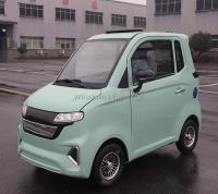 China Electric Car 2022 Mini EV 4 Wheel 2 Seater with LED Headlight and LHD Driving Type for sale