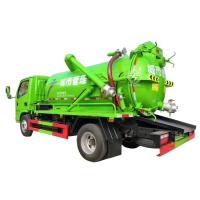 China 1-10T Load Capacity Sewage Suction Truck with 4.5cbm Tank Volume YC4FA115-50 Optional for sale