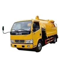 China 1-10T Load Capacity Sewage Suction Truck with 4.5cbm Tank Volume YC4FA115-50 Optional for sale