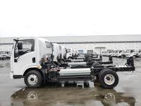 China 4x2 Dongfeng Electric Truck Multifunctional Electric Car Chassis EV HEV Left Steering for sale