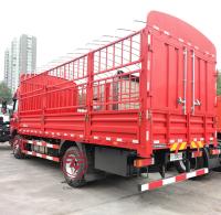 China 245hp Dongfeng 6x6 Live Animal Transport Truck for Logistics and Cargo Transportation for sale