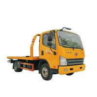 China Road Wrecker Car Carrier Recovery Rollback Truck with Crane Dongfeng 4tons 5tons 8tons for sale