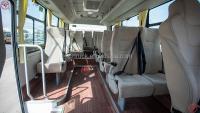 China Manual Transmission 10-19 Seats Electric City Bus with 105Kwh Battery and 345km Range for sale