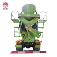 China Fully Hydraulic Self Loading Transit Concrete Mixer Truck for Construction Industry for sale