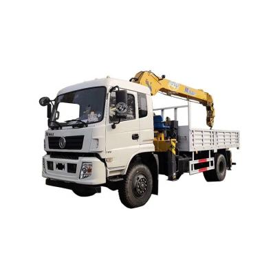 China 8 ton mini truck crane with AWD and construction straight/folding telescopic boom at a for sale