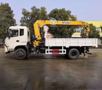 China 8 ton mini truck crane with AWD and construction straight/folding telescopic boom at a for sale