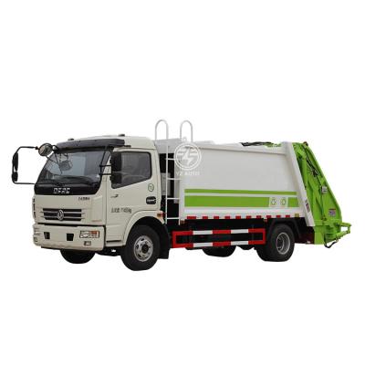 China Dongfeng Duolika 4x2 6x4 8cm3 10cm3 12cm3 13cm3 Mini Trash Compactor Garbage Truck Sale for sale