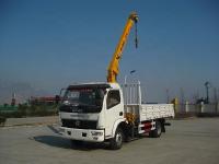 China 140hp Straight Boom Mobile Truck Crane with 5m Max. Lifting Height Mini Crane Truck for sale