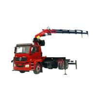 China 8000 KG Weight Dongfeng Hydraulic Arm Boom Crane Truck Mounted Loader Lorry Crane for sale