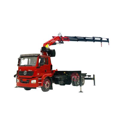 China 8000 KG Weight Dongfeng Hydraulic Arm Boom Crane Truck Mounted Loader Lorry Crane for sale